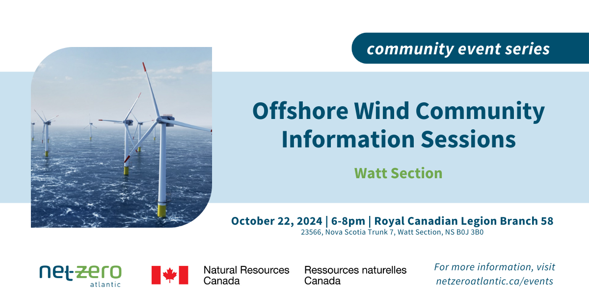 Offshore Wind Community Information Session in Watt Section | Net Zero Atlantic